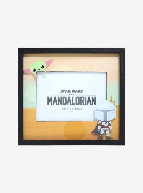 Star Wars The Mandalorian Chibi Mando & The Child Photo Frame ...