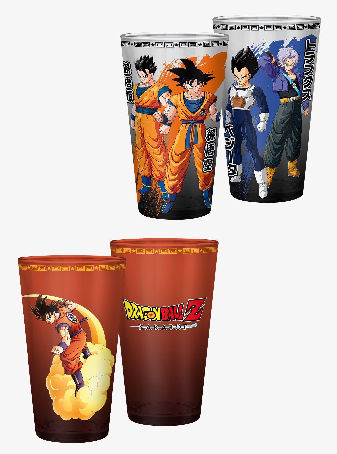 DBZ Kakarot Glass Twin Pack | Hot Topic