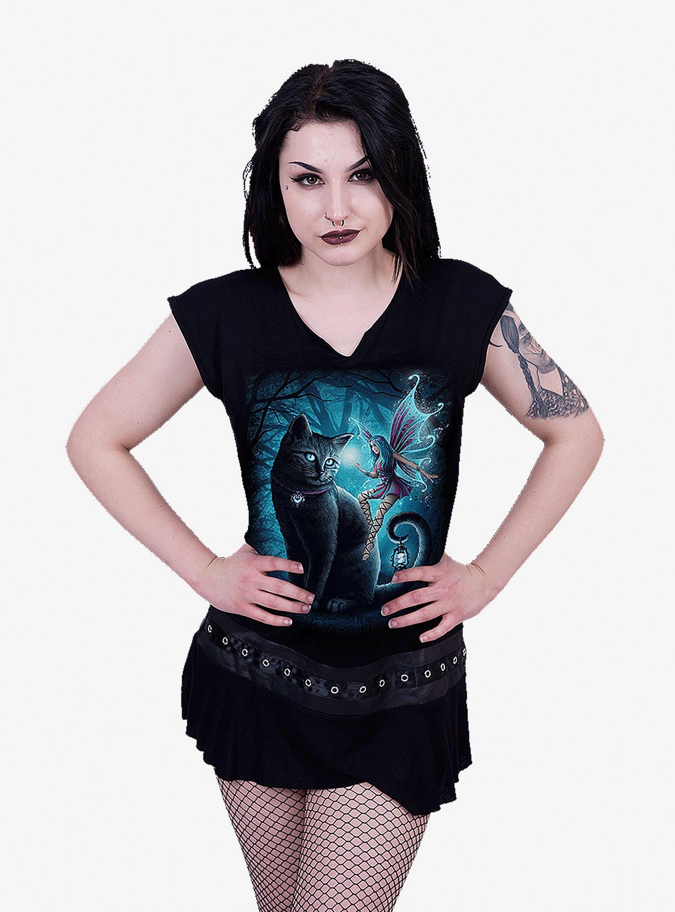 Cat And Fairy Studded Sleeveless Dress | Hot Topic