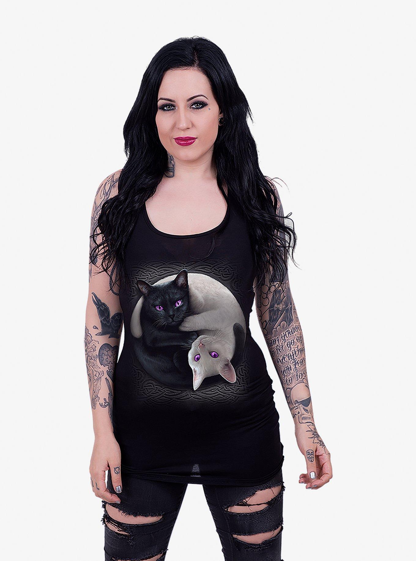 Yin Yang Cats Tank Top | Hot Topic