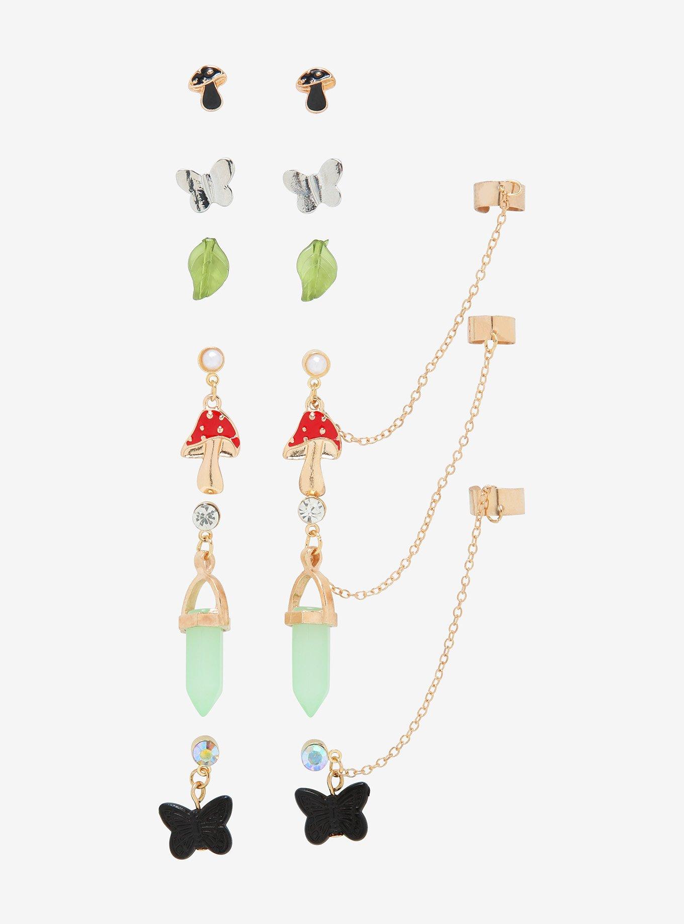 Fall Forest Cuff Earring Set | Hot Topic
