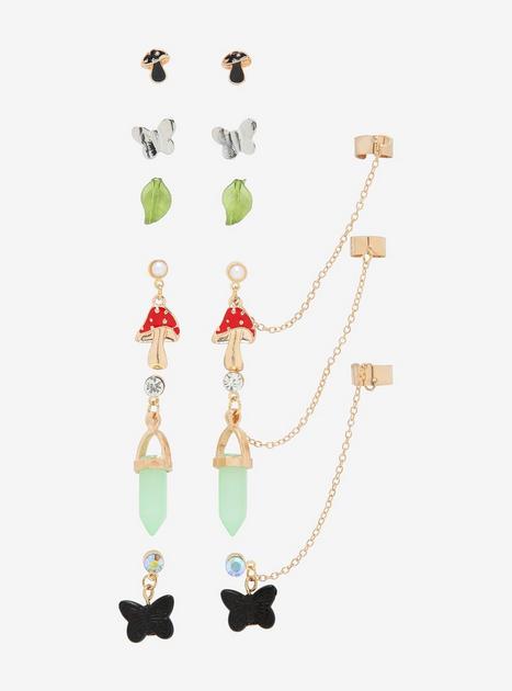 Fall Forest Cuff Earring Set | Hot Topic