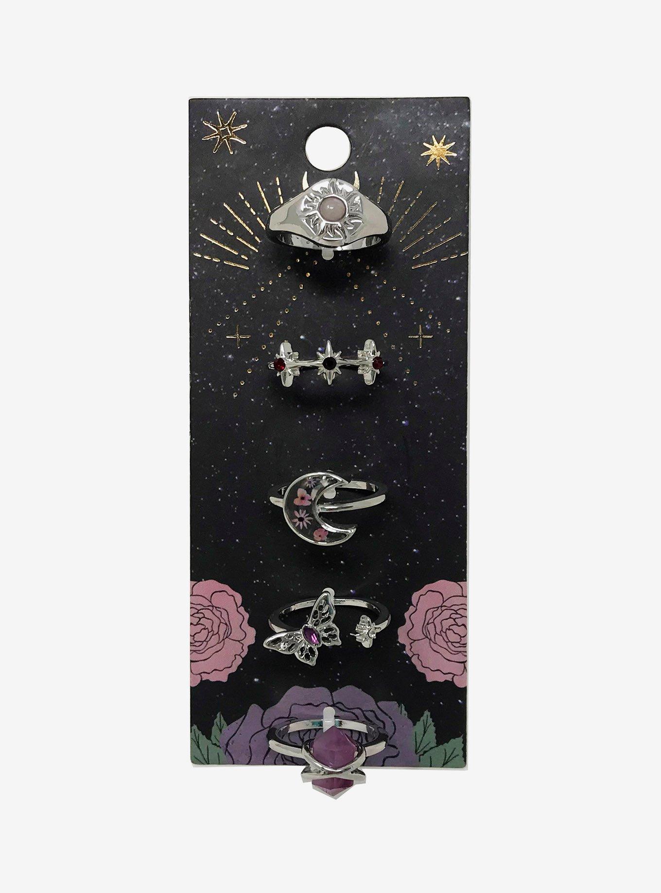 Celestial Witch Ring Set | Hot Topic
