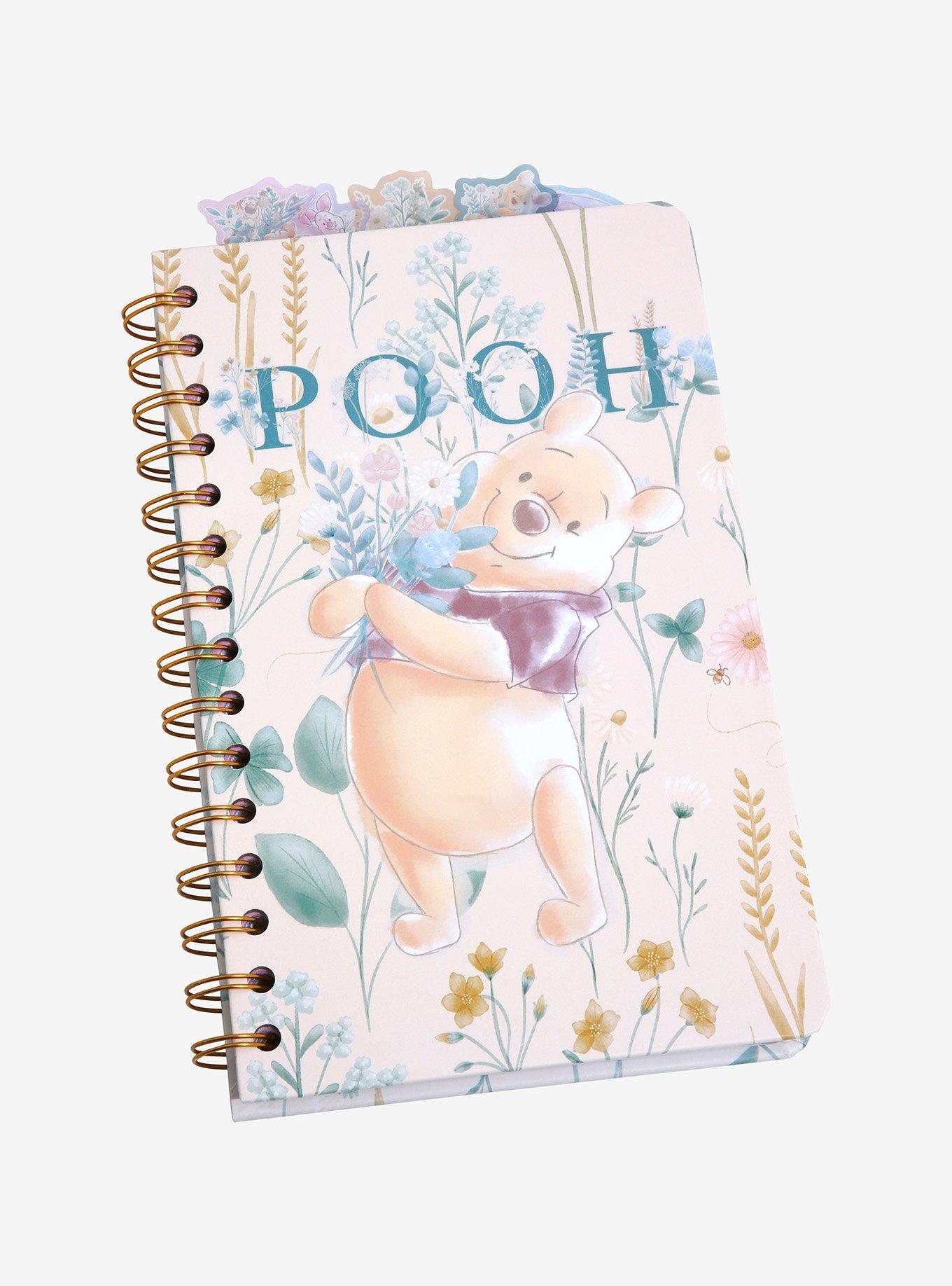 Disney Winnie the Pooh Botanical Tab Journal - BoxLunch Exclusive ...