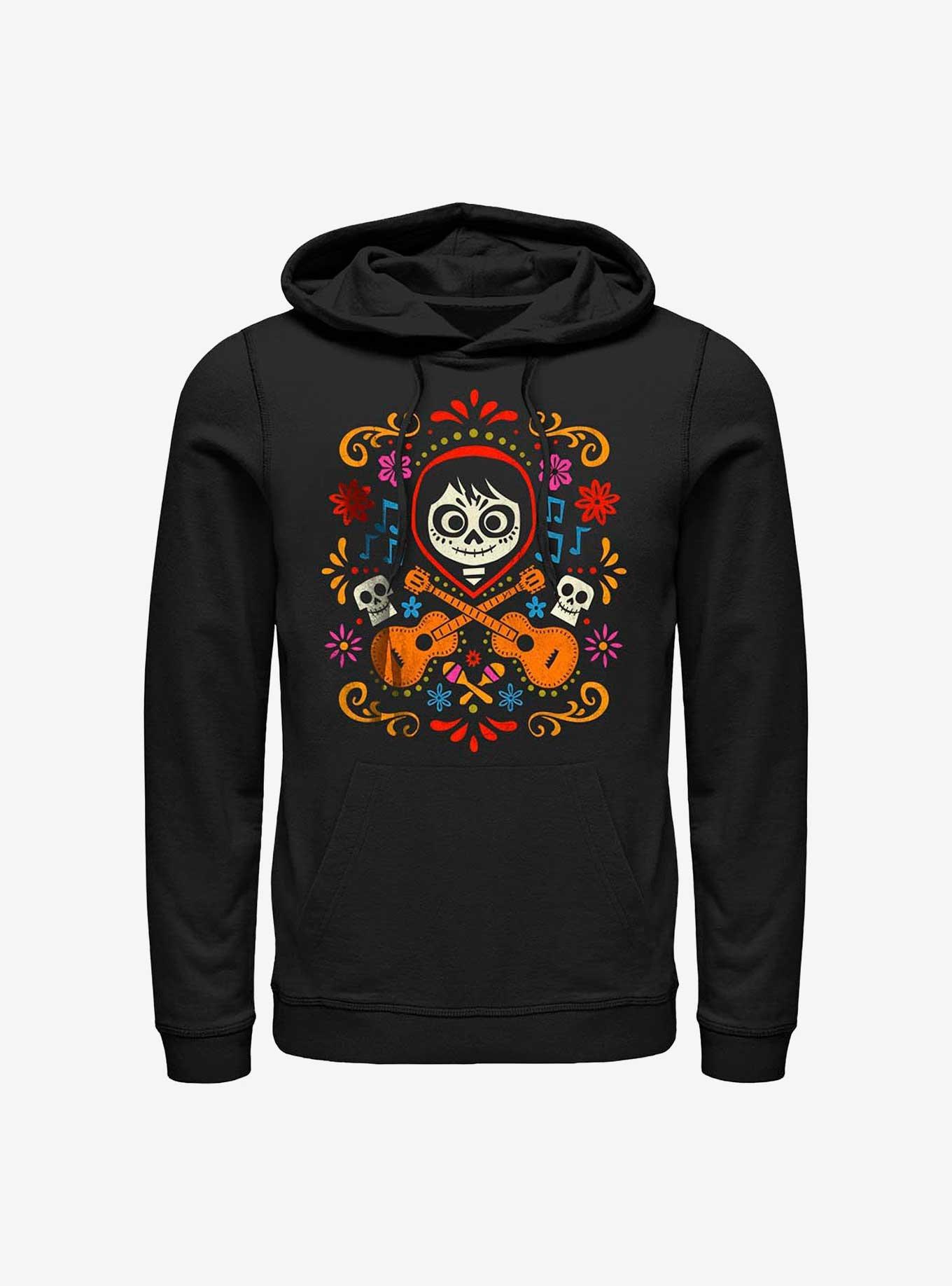 Disney Pixar Coco Musical Miguel Hoodie - BLACK | BoxLunch