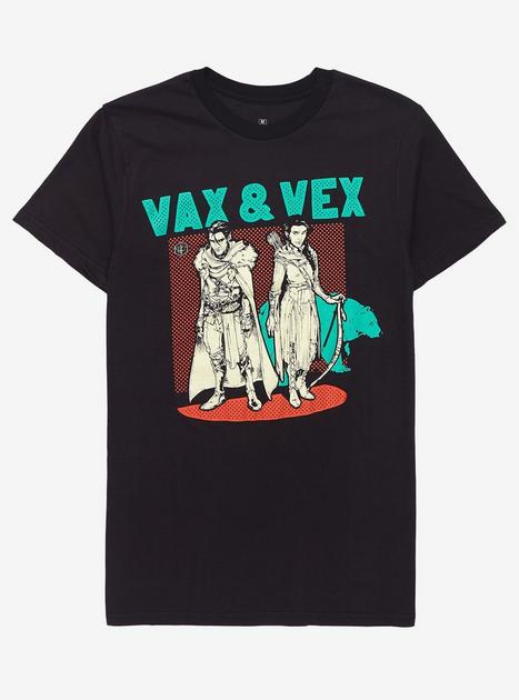 Critical Role Vax & Vex T-Shirt | Hot Topic
