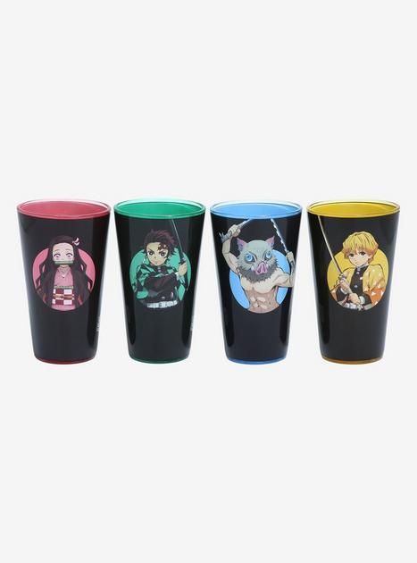 Demon Slayer: Kimetsu no Yaiba Circular Character Portraits Pint Glass ...