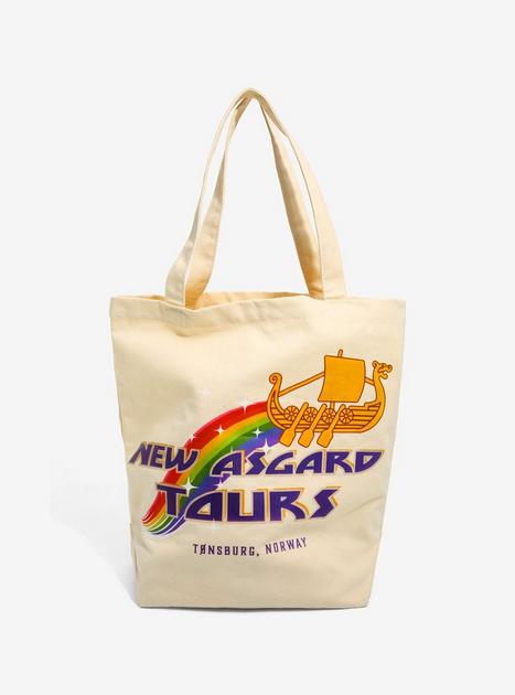 Marvel Thor: Love and Thunder New Asgard Tours Tote Bag - BoxLunch ...