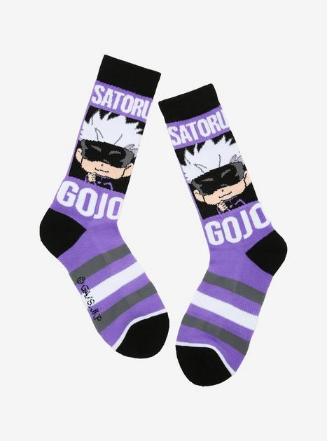 Jujutsu Kaisen Chibi Gojo Satoru Crew Socks | Hot Topic