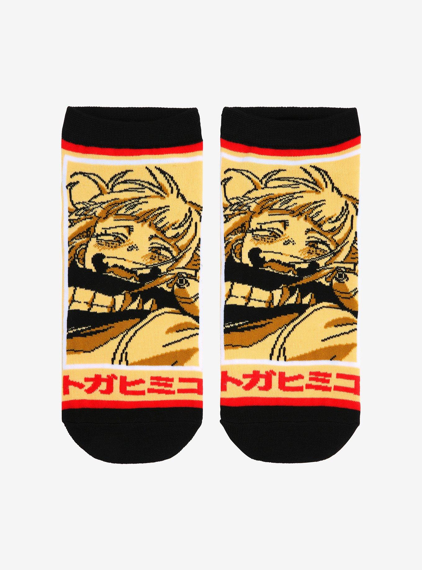 My Hero Academia Toga Sepia No-Show Socks | Hot Topic