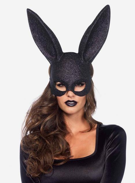 Glitter Masquerade Rabbit Mask | Hot Topic