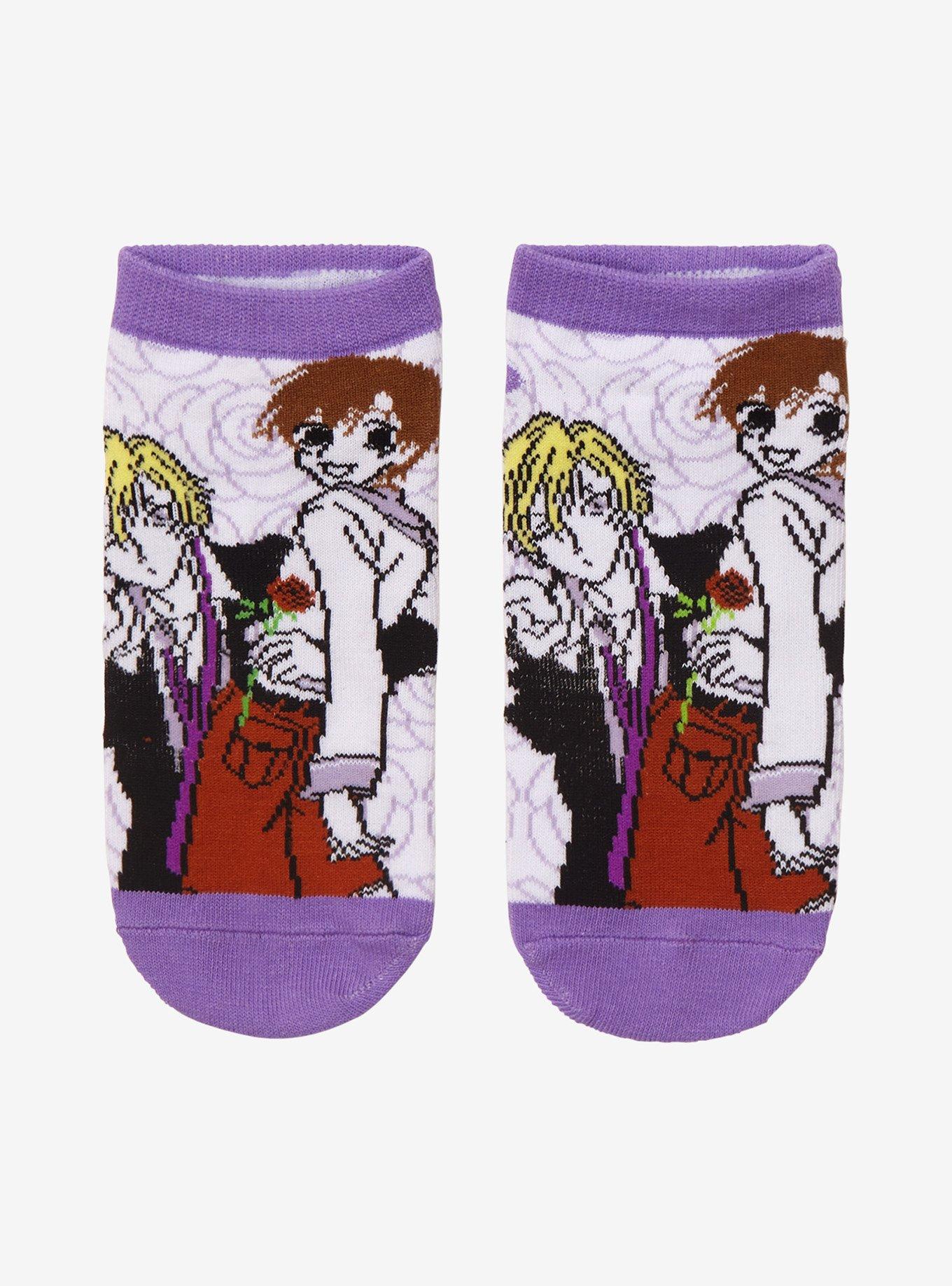 Ouran High School Host Club Tamaki & Haruhi No-Show Socks | Hot Topic