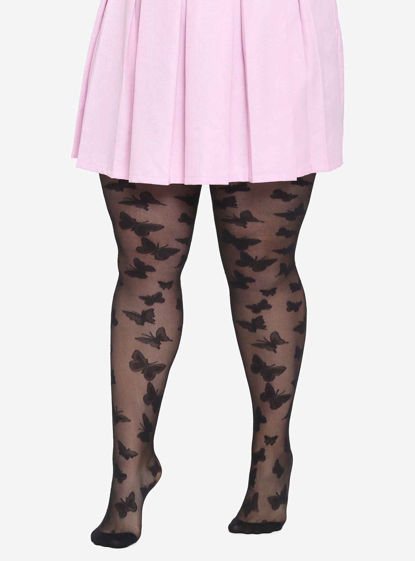 Butterfly Tights Plus Size Hot Topic