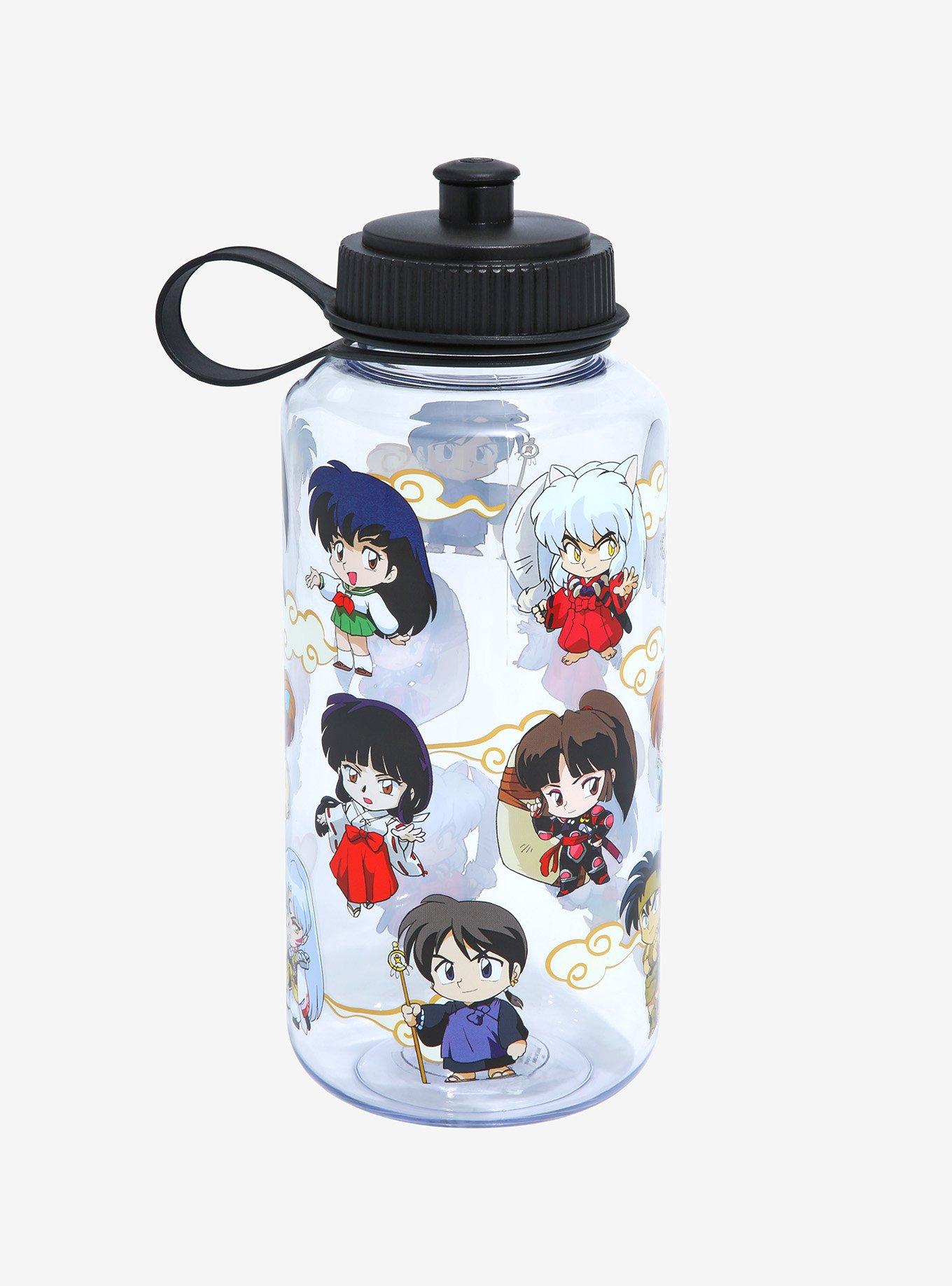 InuYasha Chibi Characters Sports Water Bottle | Hot Topic