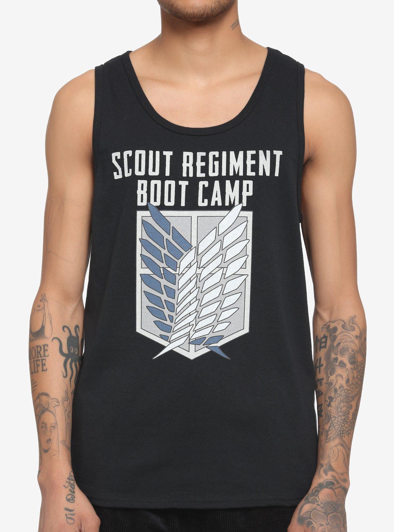 Attack On Titan Boot Camp Tank Top | Hot Topic