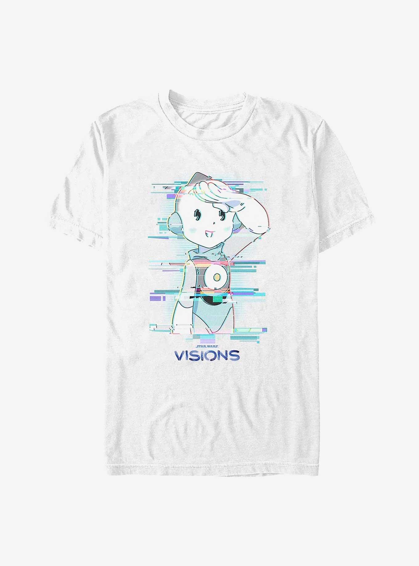 Star Wars: Visions T0-B1 Salute T-Shirt - WHITE | Hot Topic