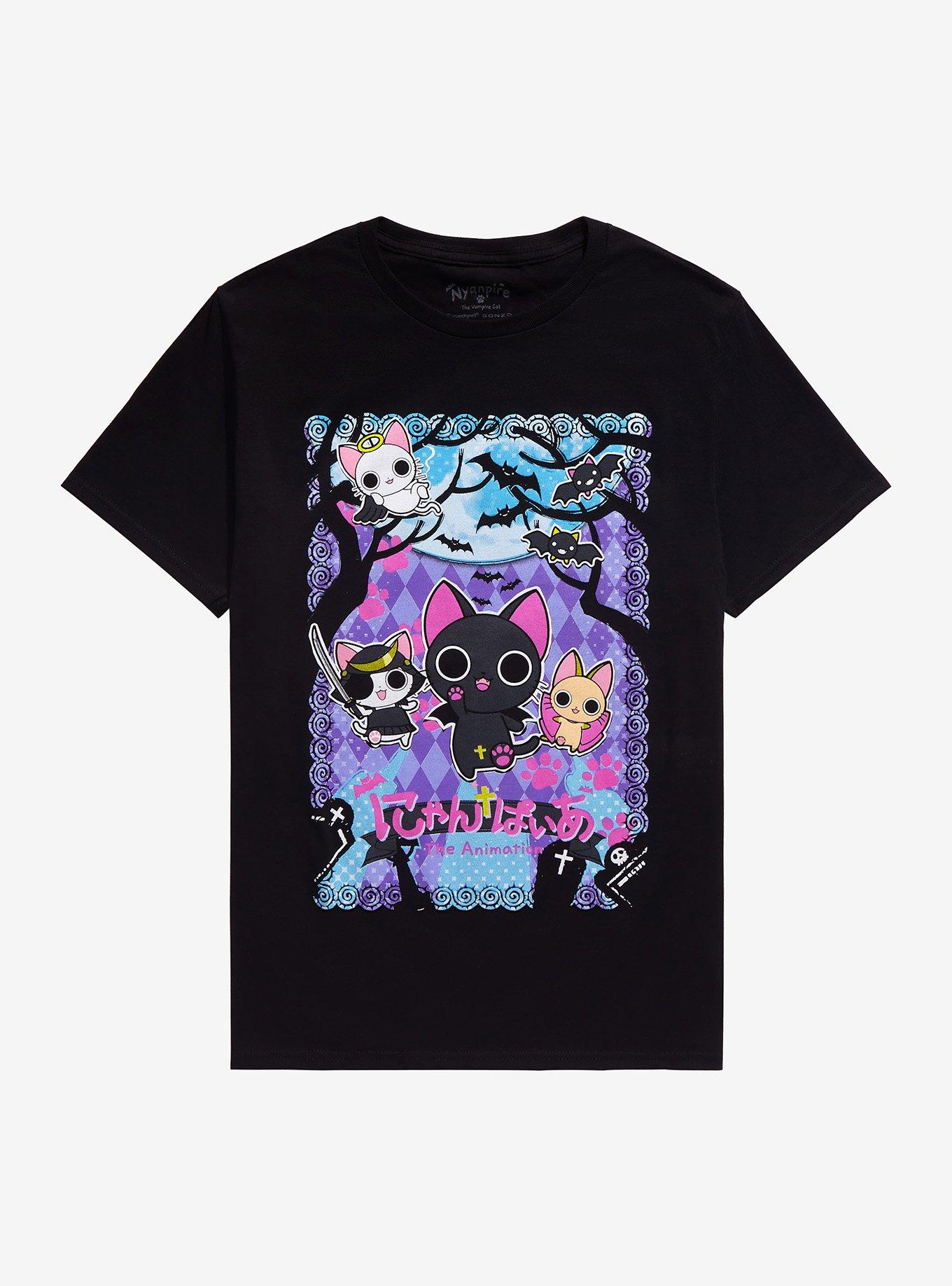 Nyanpire Group Poster T-Shirt | Hot Topic