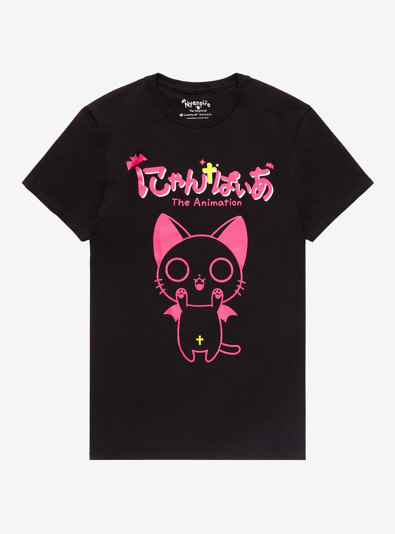 Nyanpire Outline T-Shirt | Hot Topic