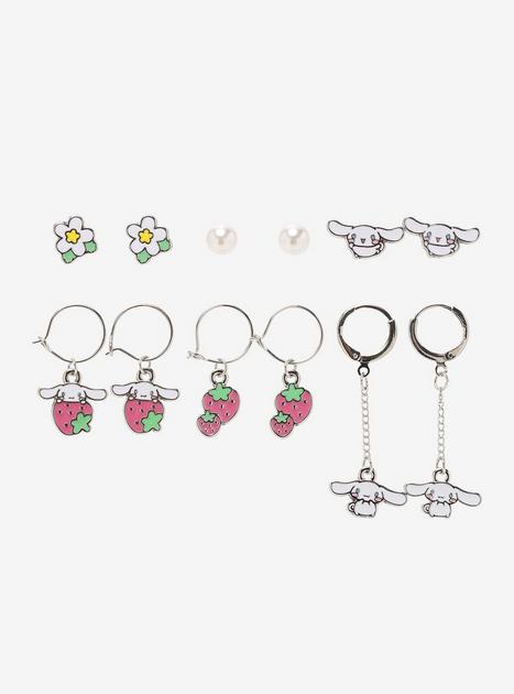 Cinnamoroll Strawberry Earring Set | Hot Topic