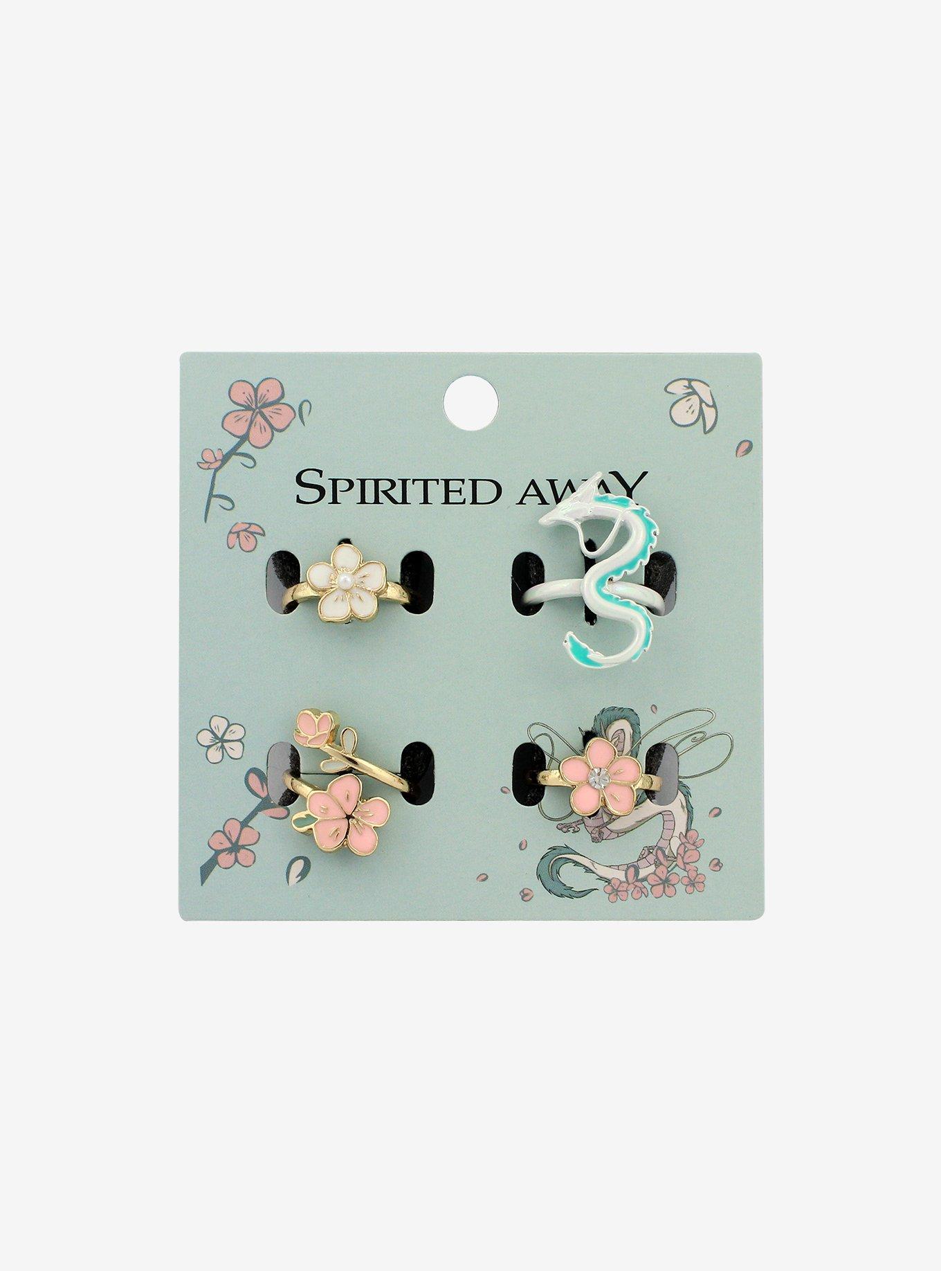 Studio Ghibli Spirited Away Sakura Ring Set | Hot Topic