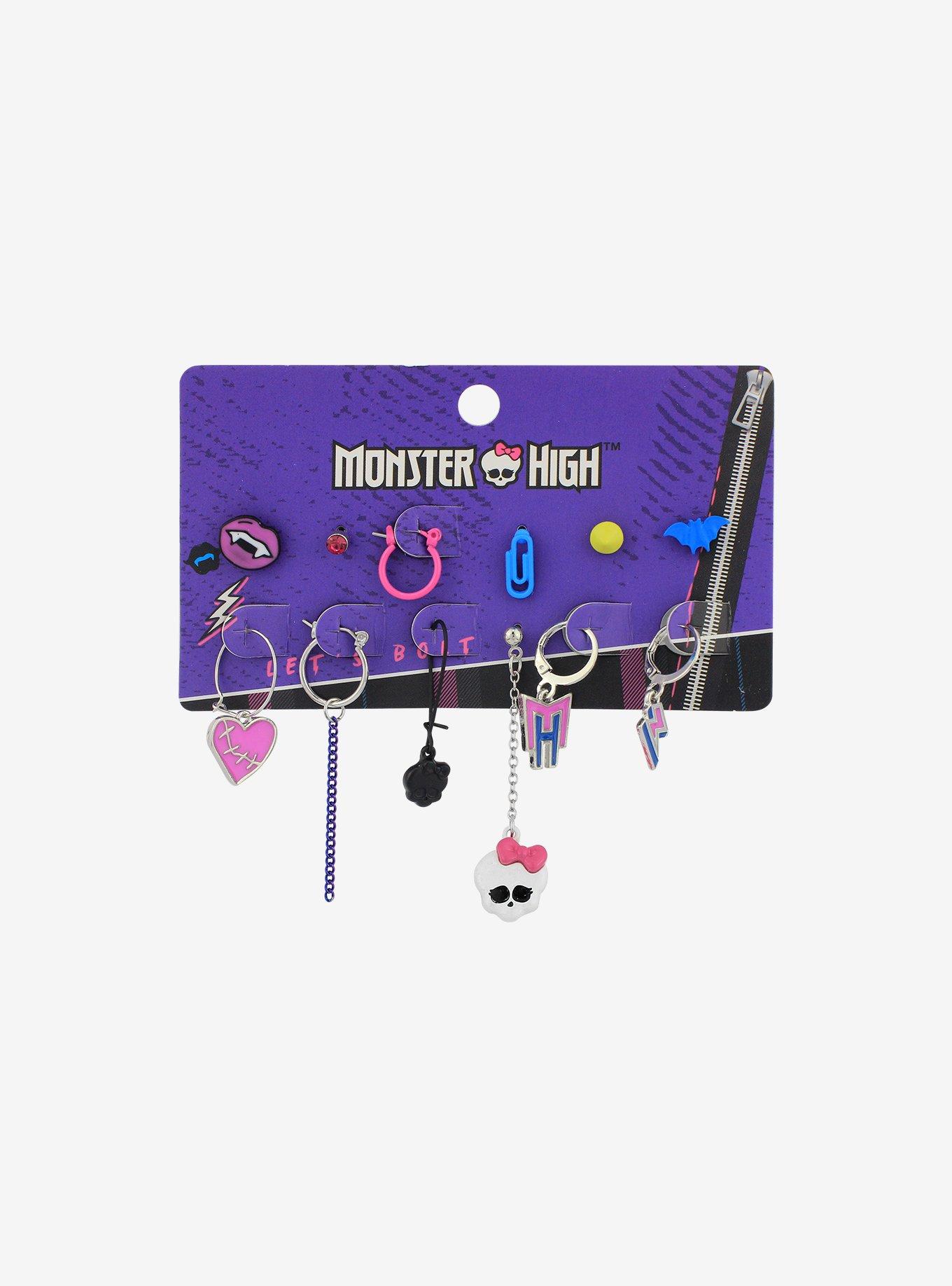 Monster High Icon Mismatch Earring Set | Hot Topic