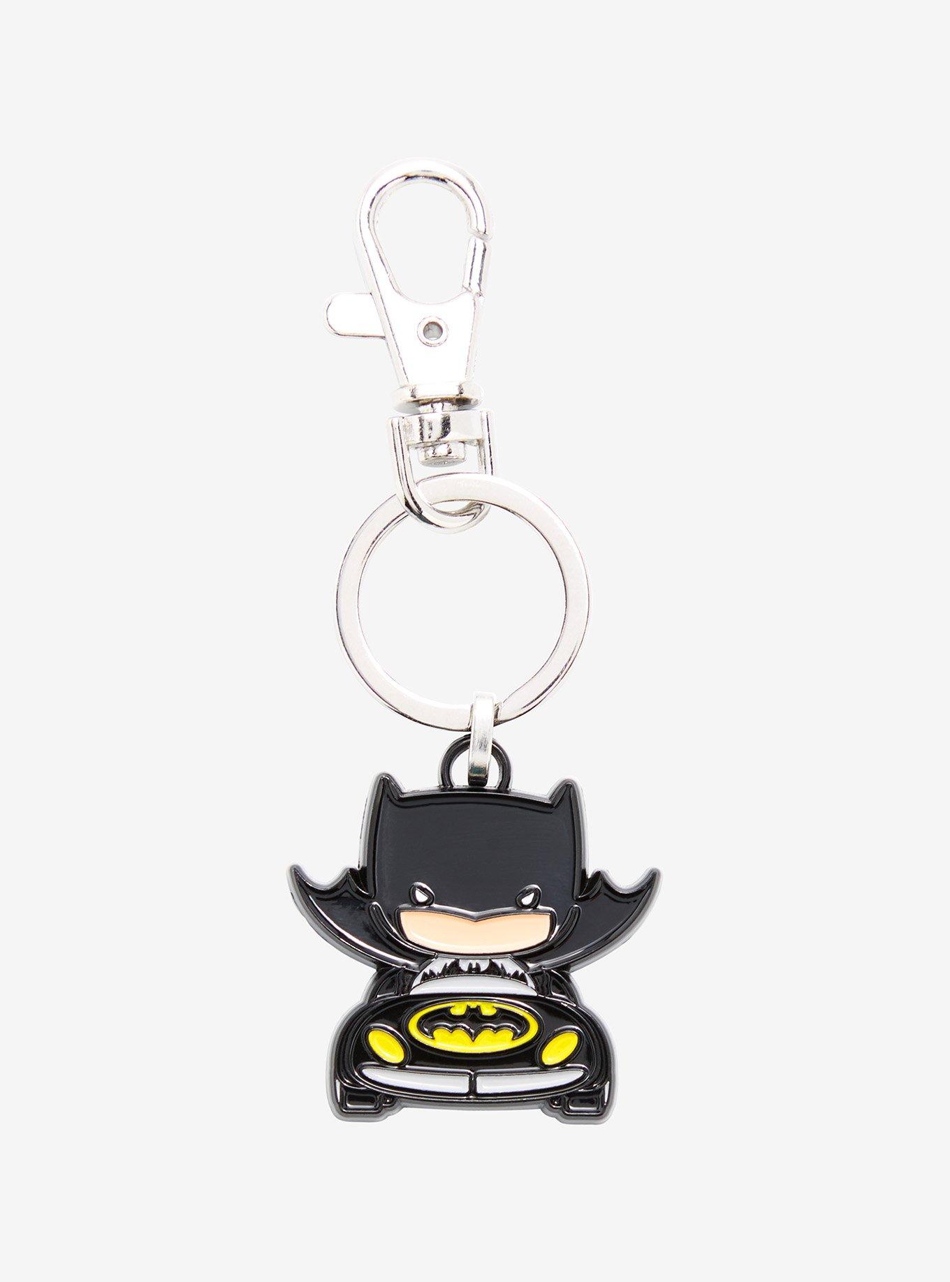 DC Comics Batman in Batmobile Chibi Keychain - BoxLunch Exclusive ...