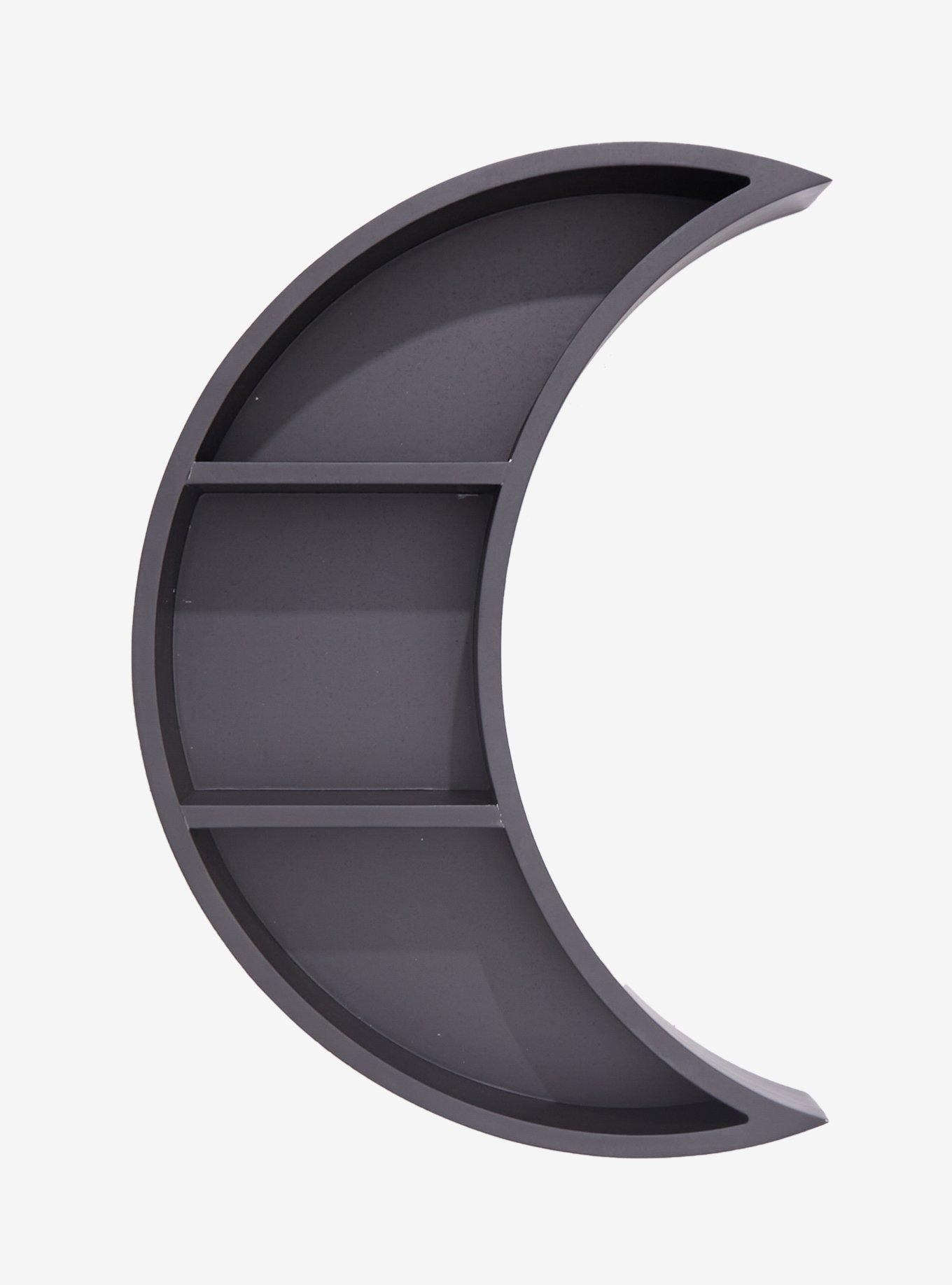 Black Crescent Moon Shelf | Hot Topic