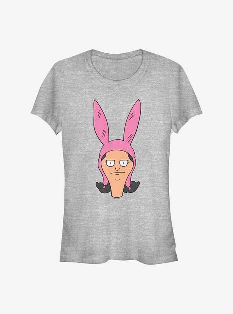 Bob's Burgers Louise Big Face Angry Girls T-Shirt - GREY | Hot Topic