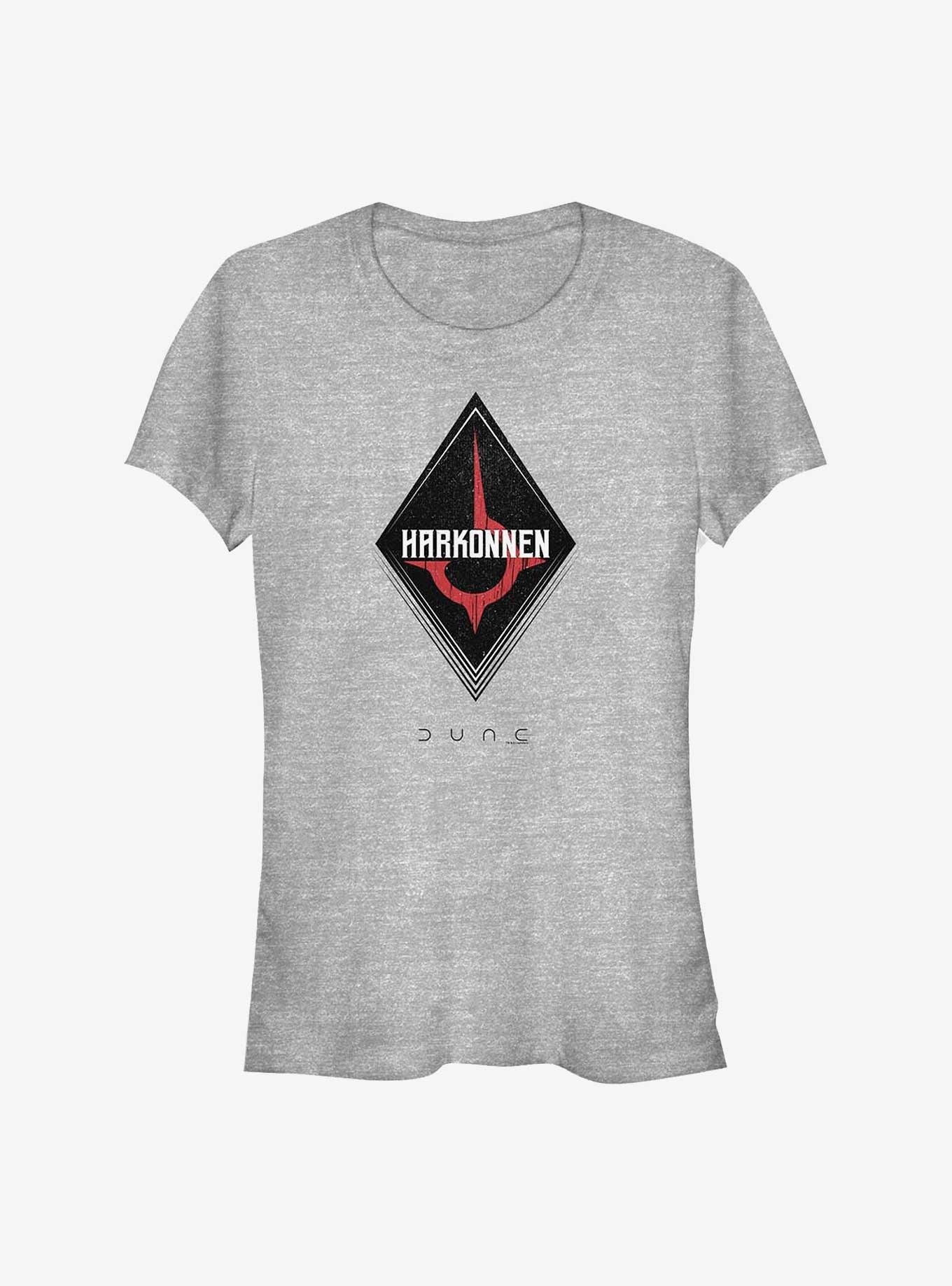 Dune Harkonnen Emblem Girls T-Shirt - GREY | Hot Topic