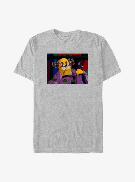 The Simpsons Dizzy Homer T-Shirt - GREY | Hot Topic