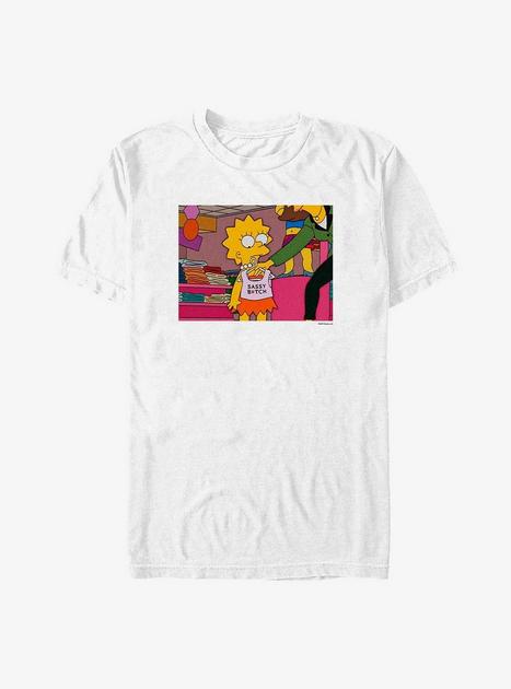 The Simpsons Sassy Lisa T-Shirt - WHITE | Hot Topic