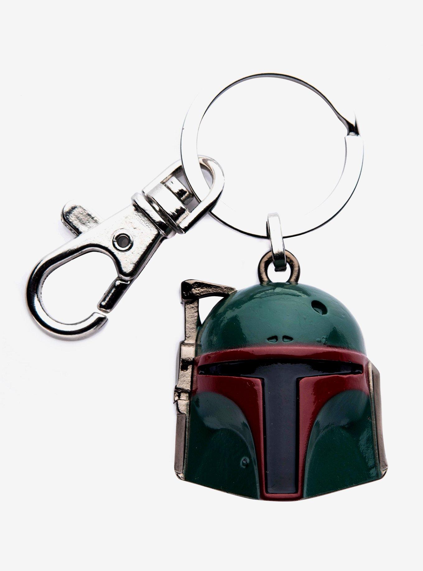 Star Wars The Book Of Boba Fett Boba Fett Helmet 3D Key Chain | Her ...