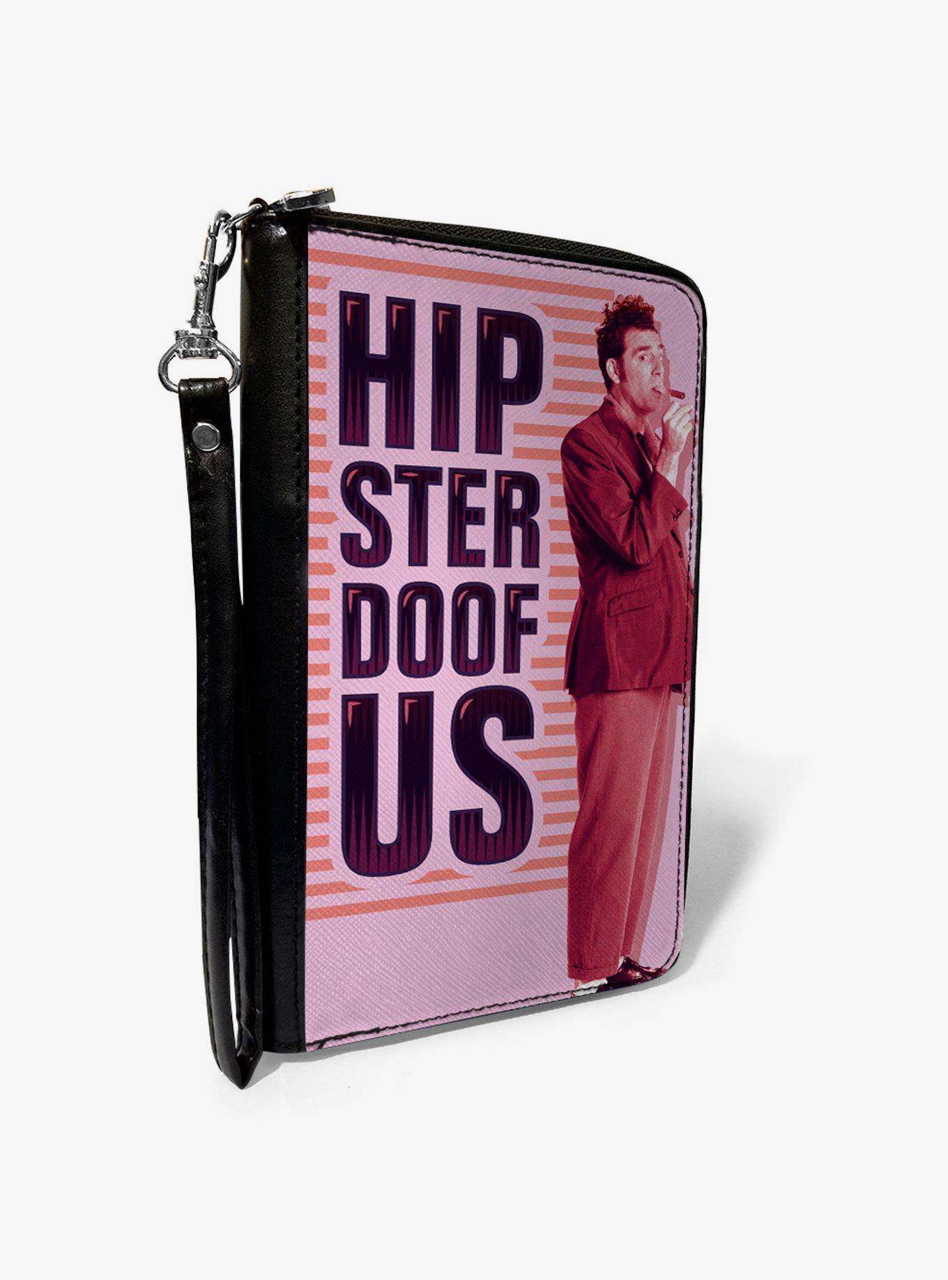 Seinfeld Cosmo Kramer Hipster Doofus Zip Around Wallet | Hot Topic