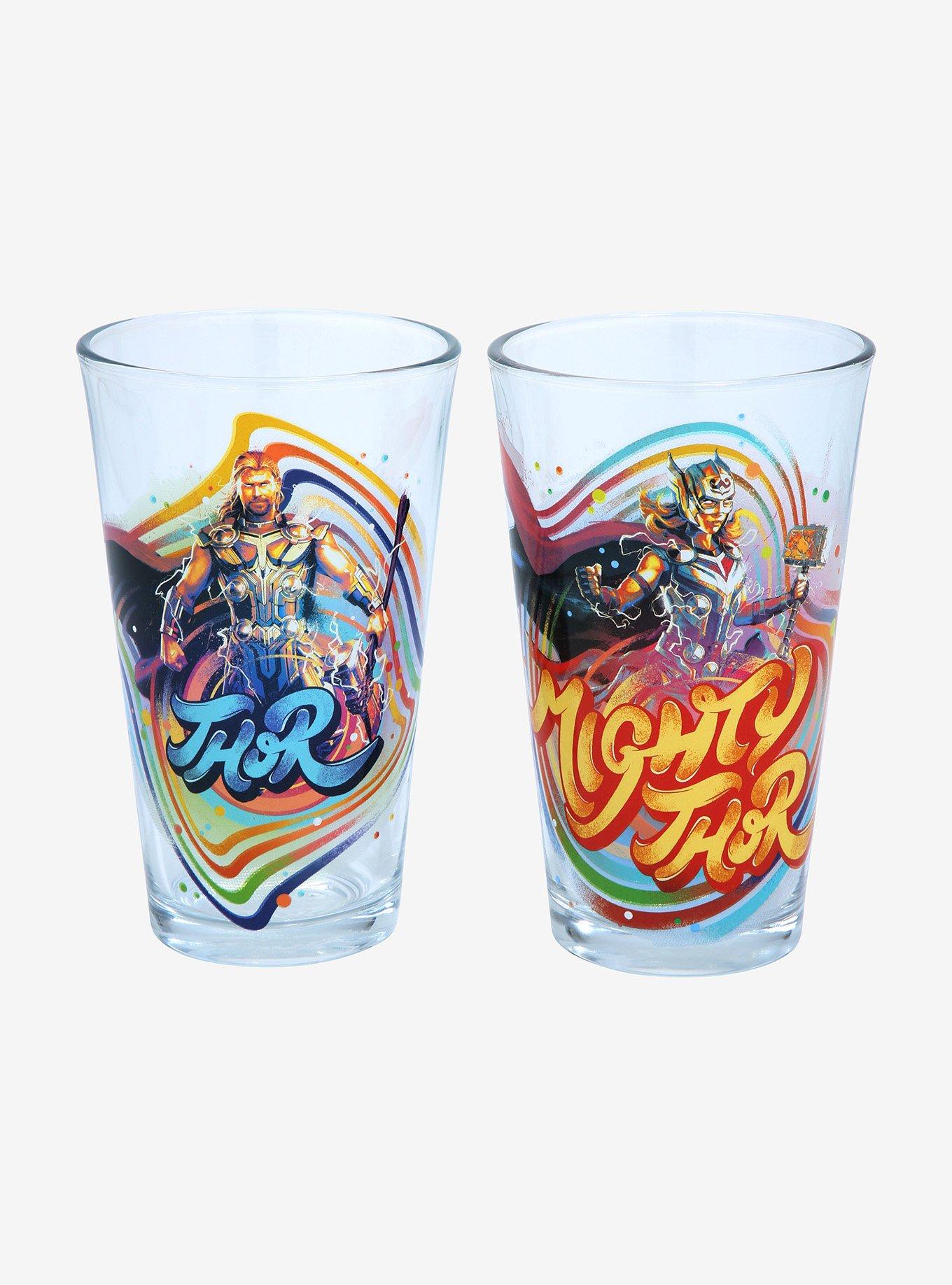 Marvel Thor: Love and Thunder Thor & Mighty Thor Paint Portraits Pint ...