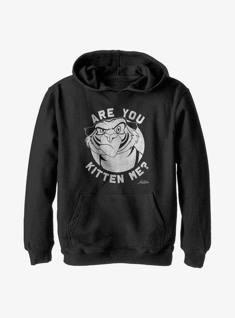 Disney Aladdin Rajah Angry Youth Hoodie - BLACK | BoxLunch