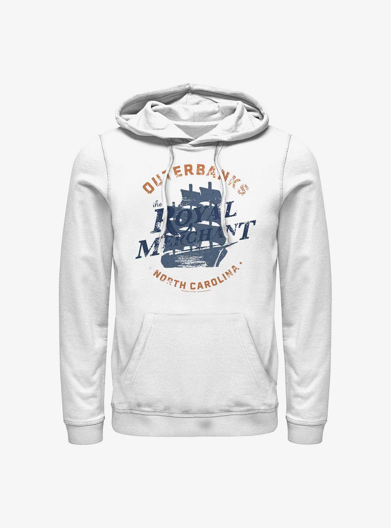 Outer Banks The Royal Merchant Hoodie - WHITE | Hot Topic