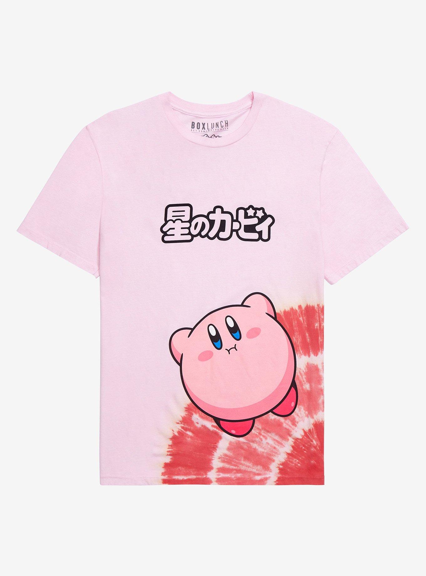 Nintendo Kirby Hovering Radial Dye T Shirt Boxlunch Exclusive Boxlunch