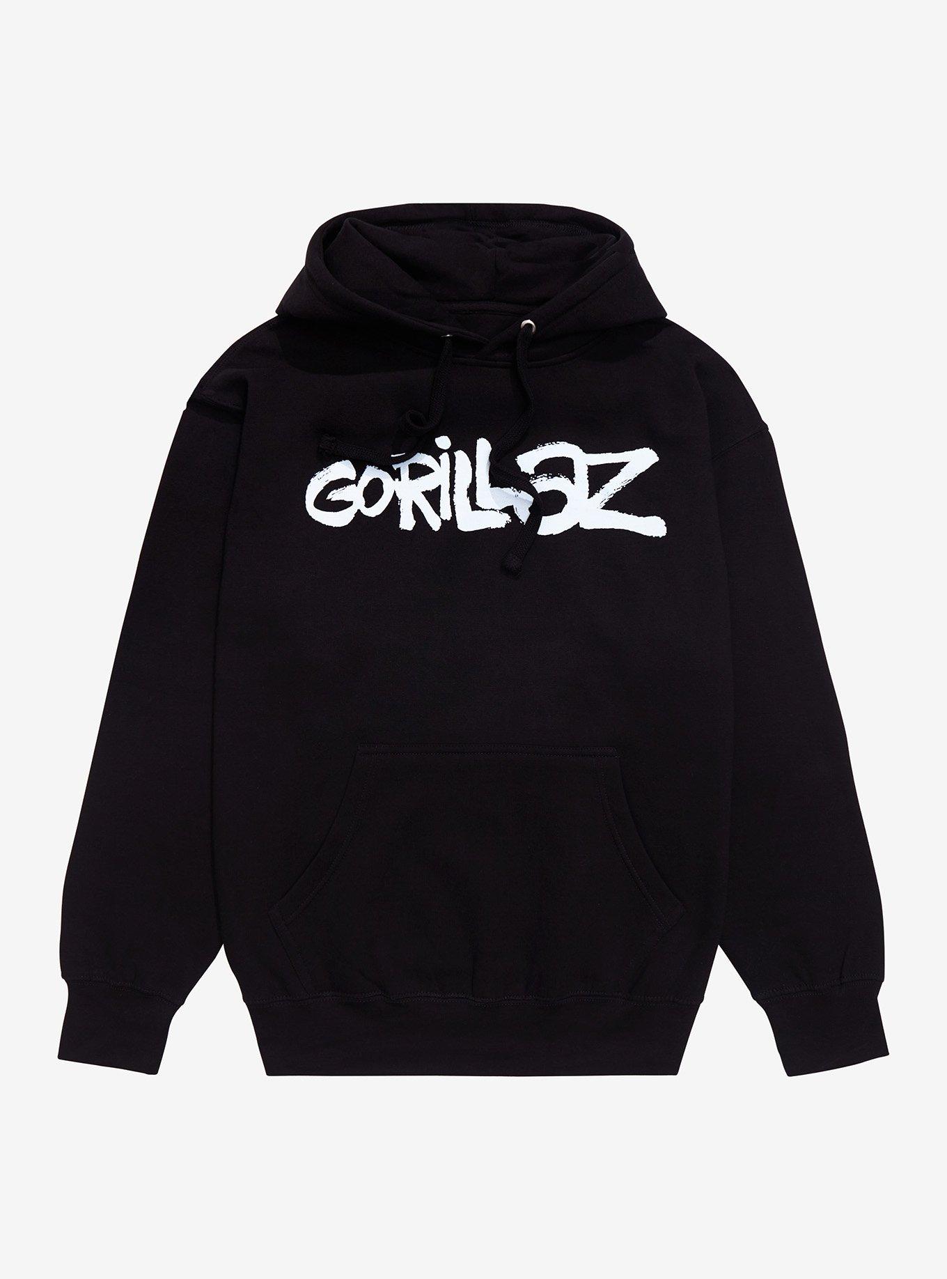 Gorillaz Logo Girls Hoodie Hot Topic