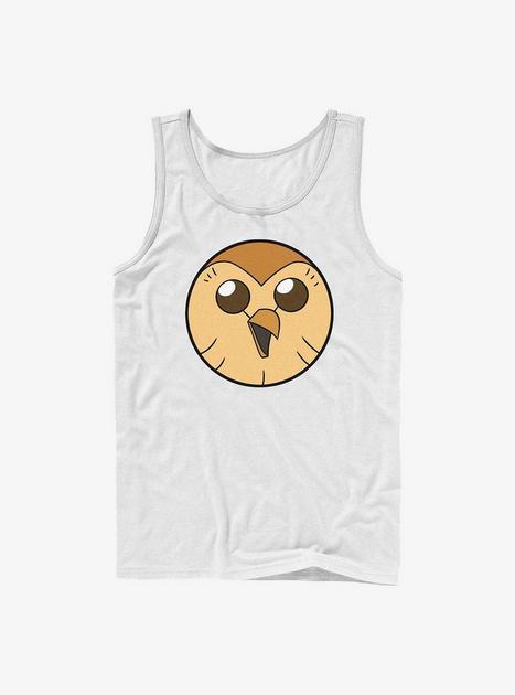Disney The Owl House Solide Hooty Face Tank - WHITE | Hot Topic