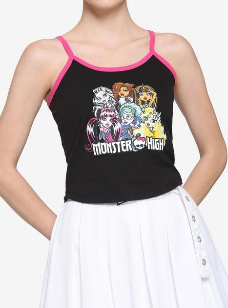 Monster High Group Girls Crop Cami | Hot Topic