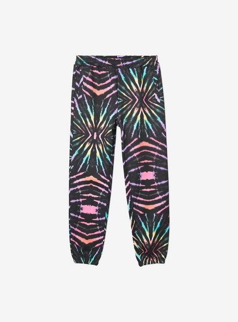 WESC Rainbow Tie Dye Jogger | Hot Topic