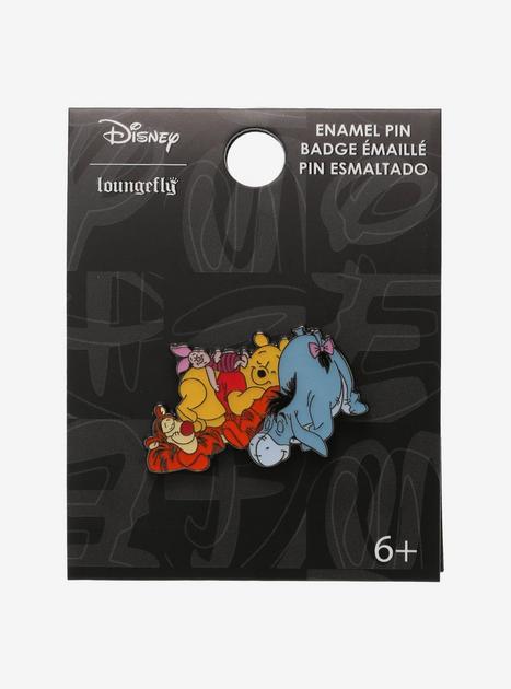 Loungefly Disney Winnie The Pooh Group Cuddle Enamel Pin | Hot Topic