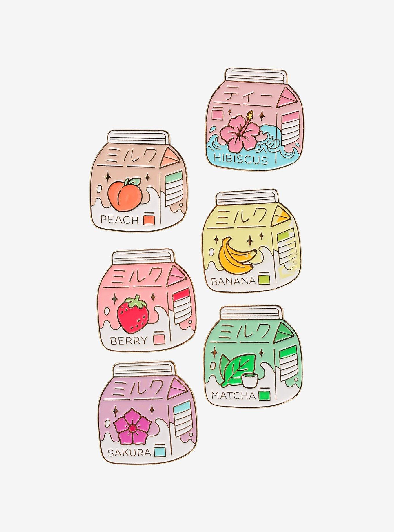 Sweet Drinks Milk Box Blind Box Enamel Pin | Hot Topic