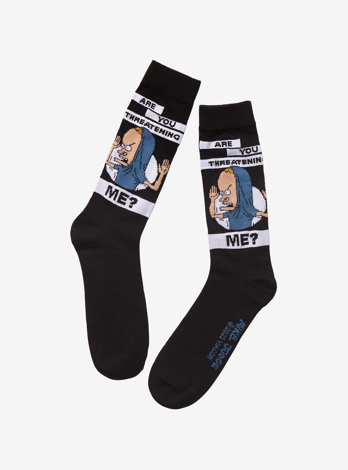 Beavis And Butt-Head Cornholio Crew Socks | Hot Topic