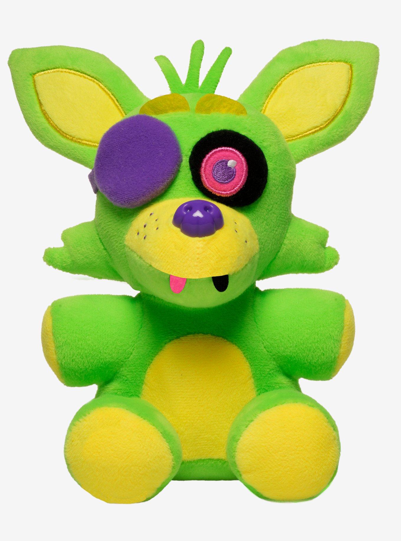 Five Nights At Freddy's Foxy Blacklight Green Plush | Hot Topic