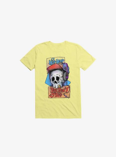 Hip Hop You Dont Stop T Shirt Yellow Hot Topic