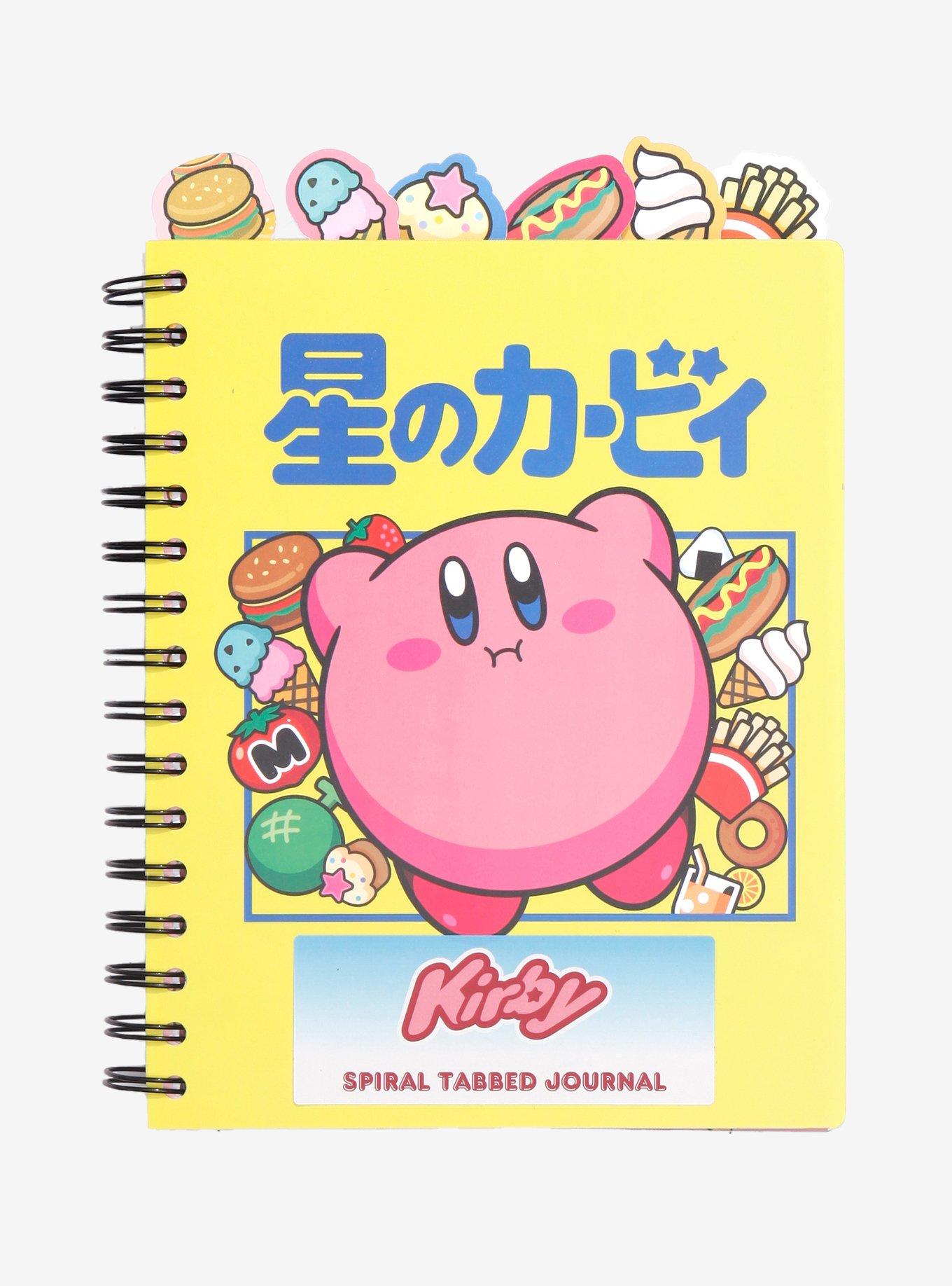 Kirby Snacks Tabbed Journal | Hot Topic