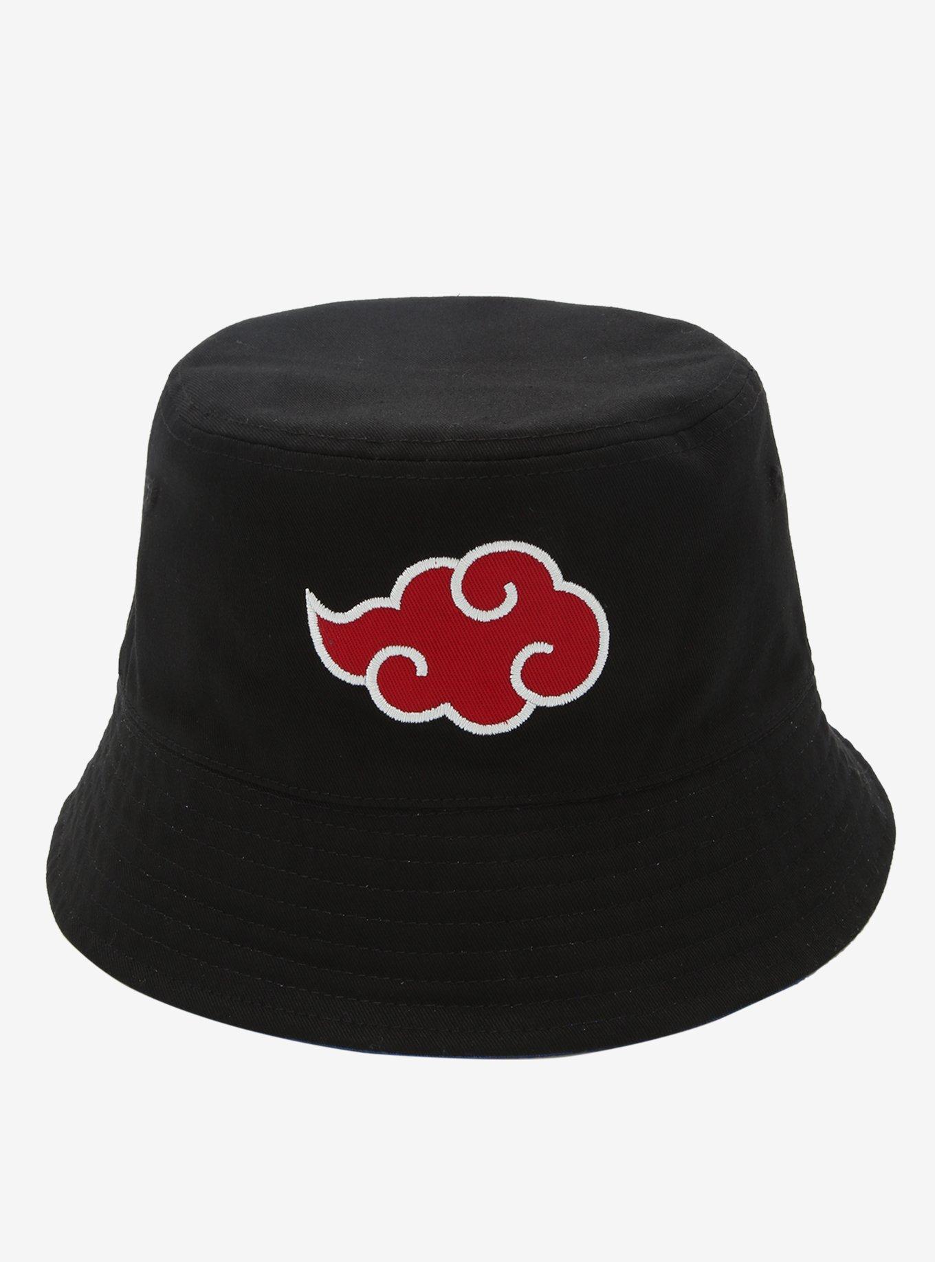 Naruto Shippuden Reversible Symbols Bucket Hat