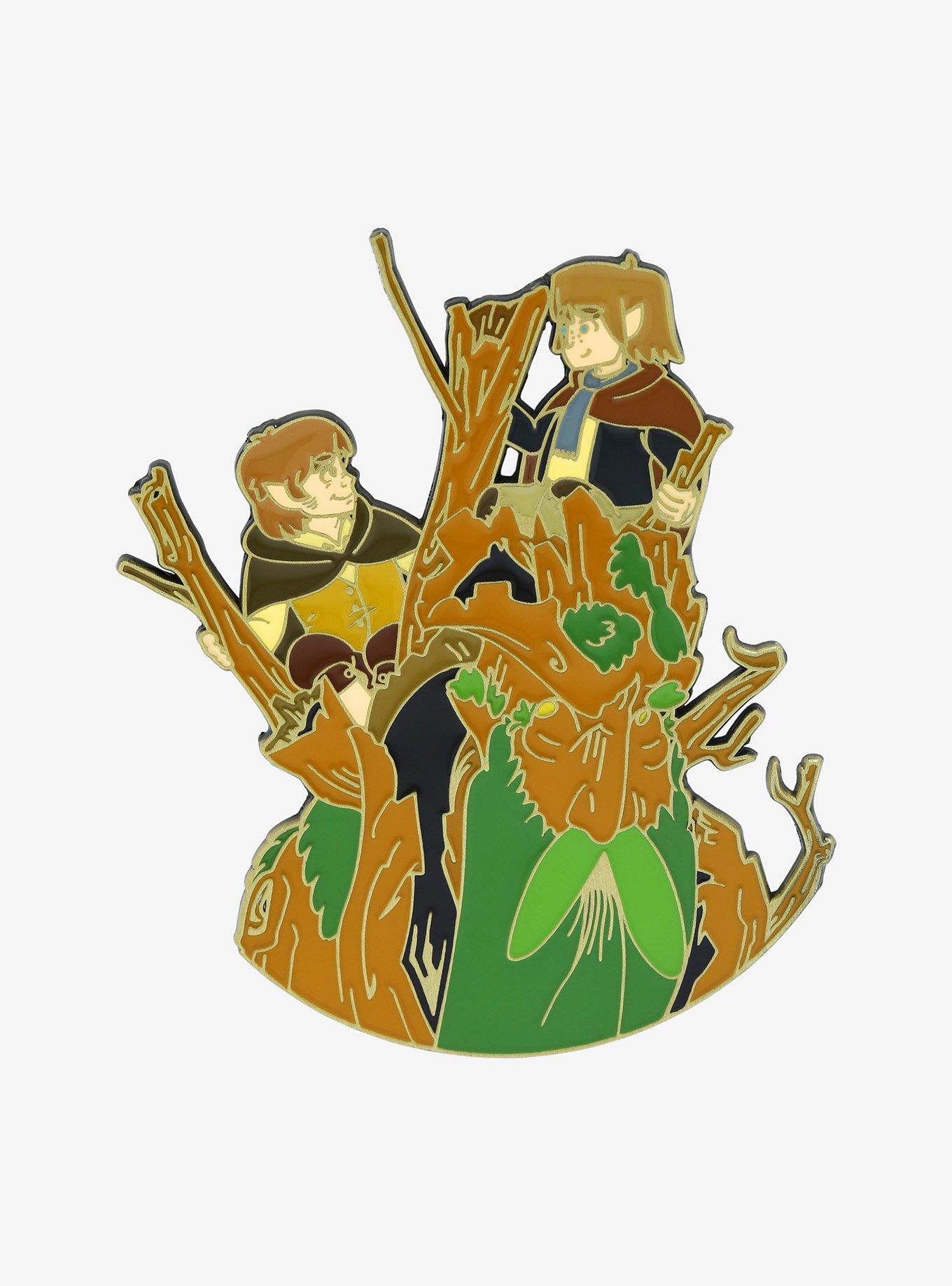 The Lord of the Rings Pippin Merry & Treebeard Enamel Pin - BoxLunch ...