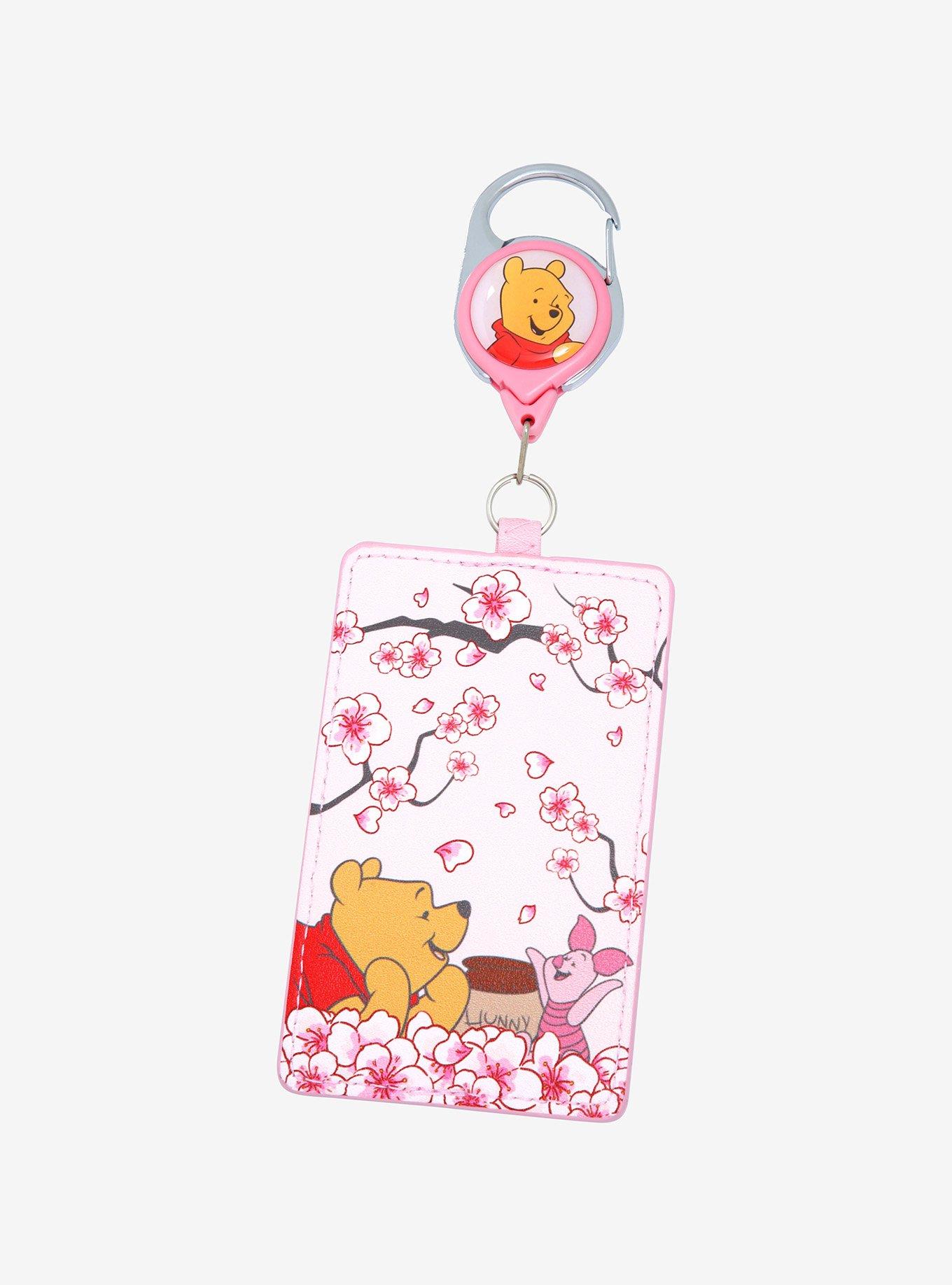 Loungefly Disney Winnie the Pooh & Piglet Cherry Blossoms Retractable ...